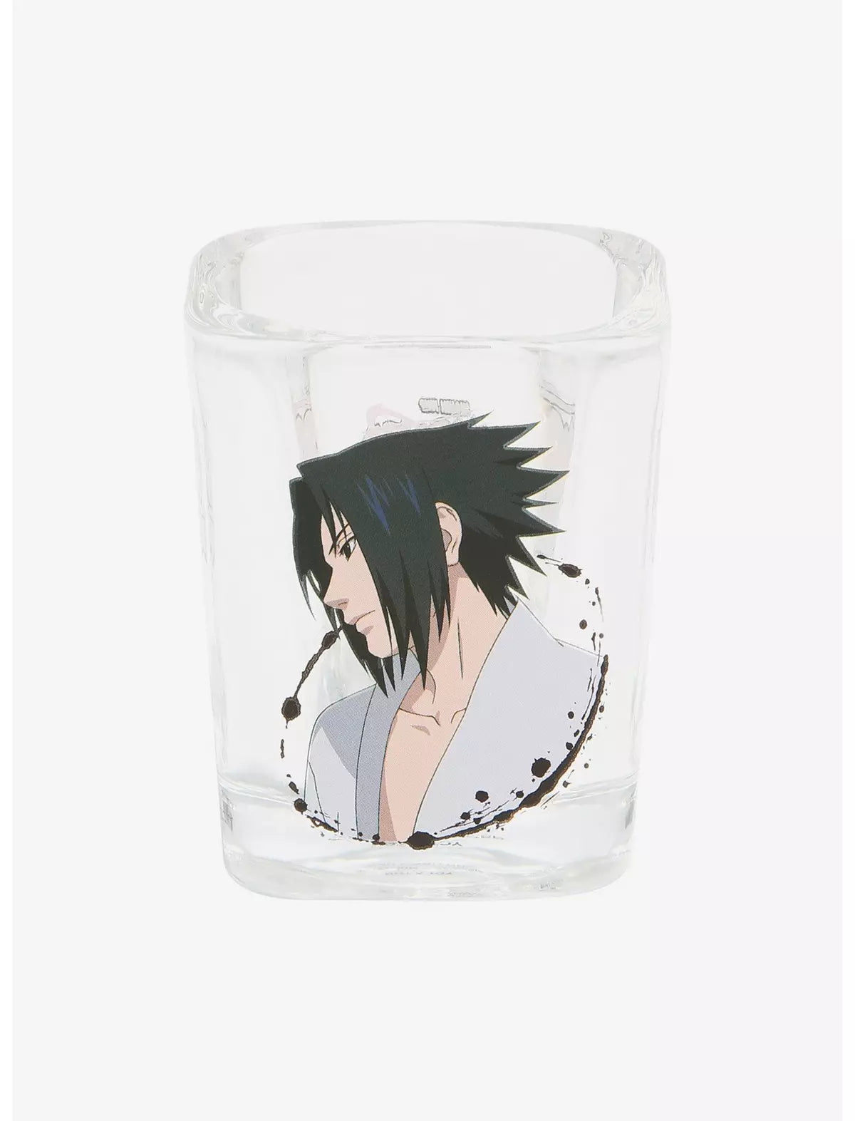 Naruto Shippuden - Sasuke Profile Mini Glass – KimsKidStore